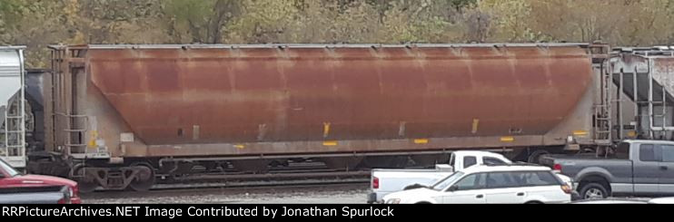 Unknown covered hopper